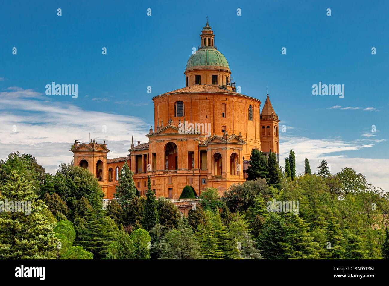 Sanctuary of the Madonna of San Luca is a basilica church located on a ...