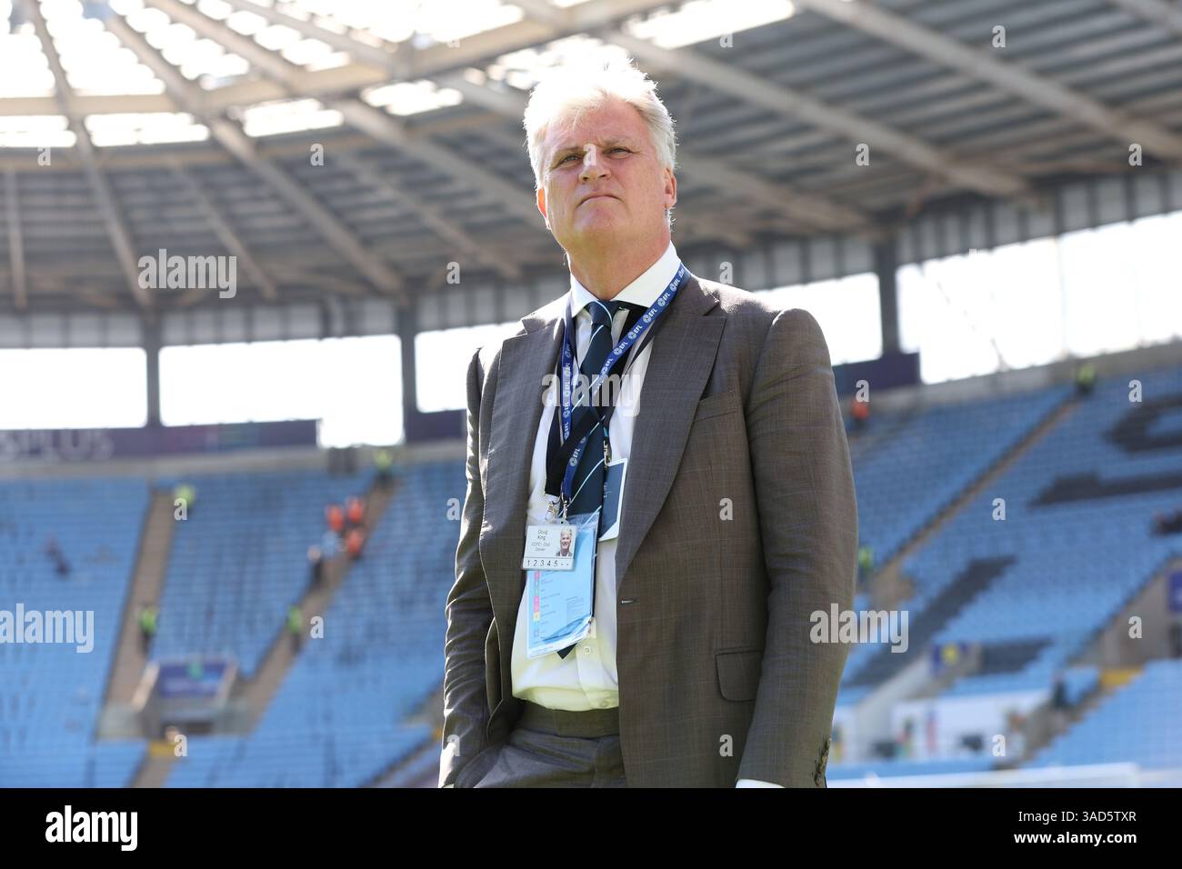 Coventry City owner Doug King before the Sky Bet Championship match at ...