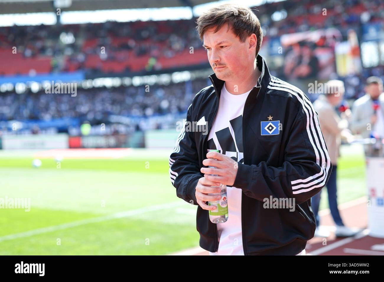 05 April 2025, Bavaria, Nuremberg: Soccer, Bundesliga 2, 1. FC Nürnberg ...