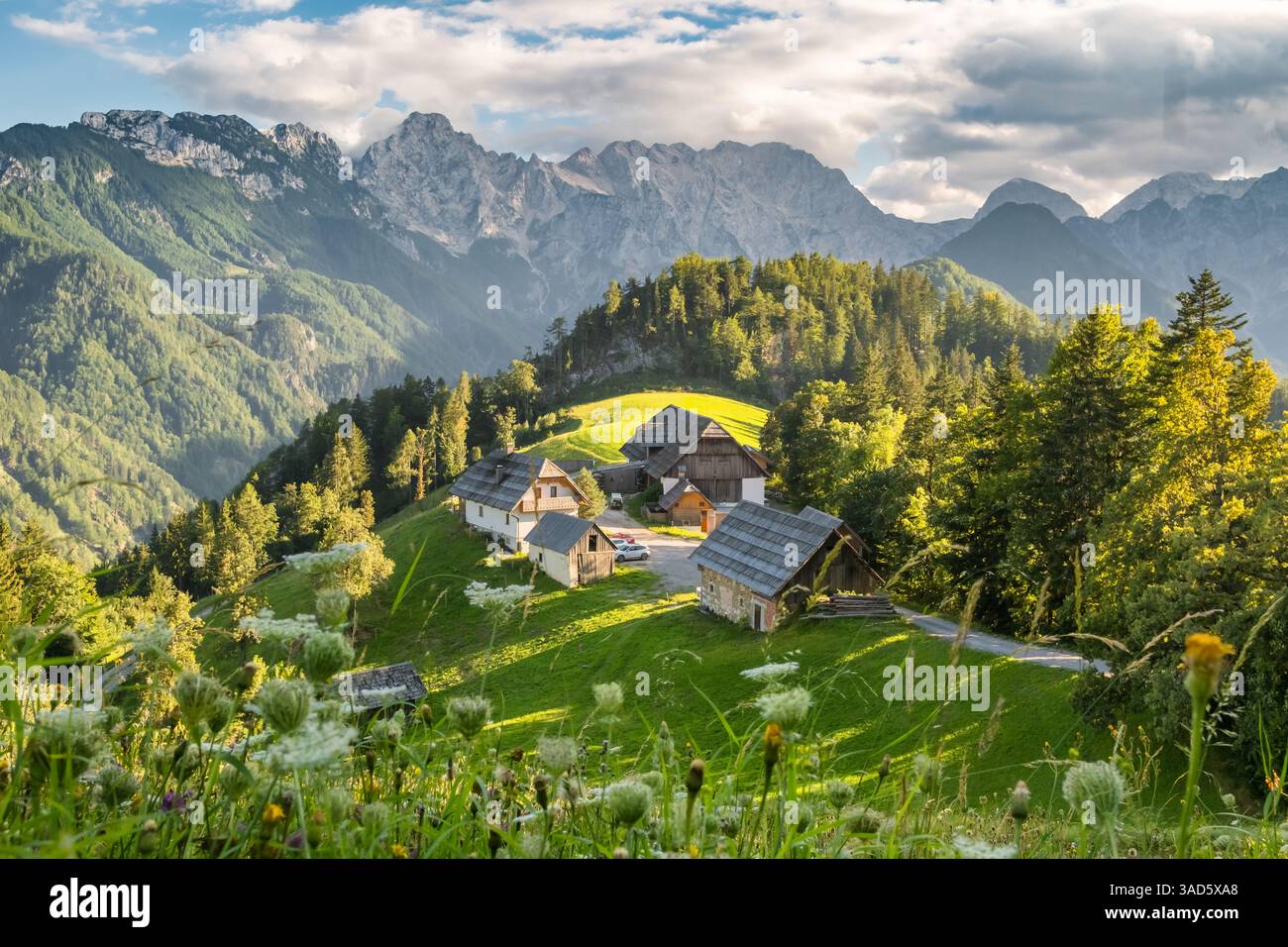 Beautiful panorama alpine countryside hi-res stock photography and ...