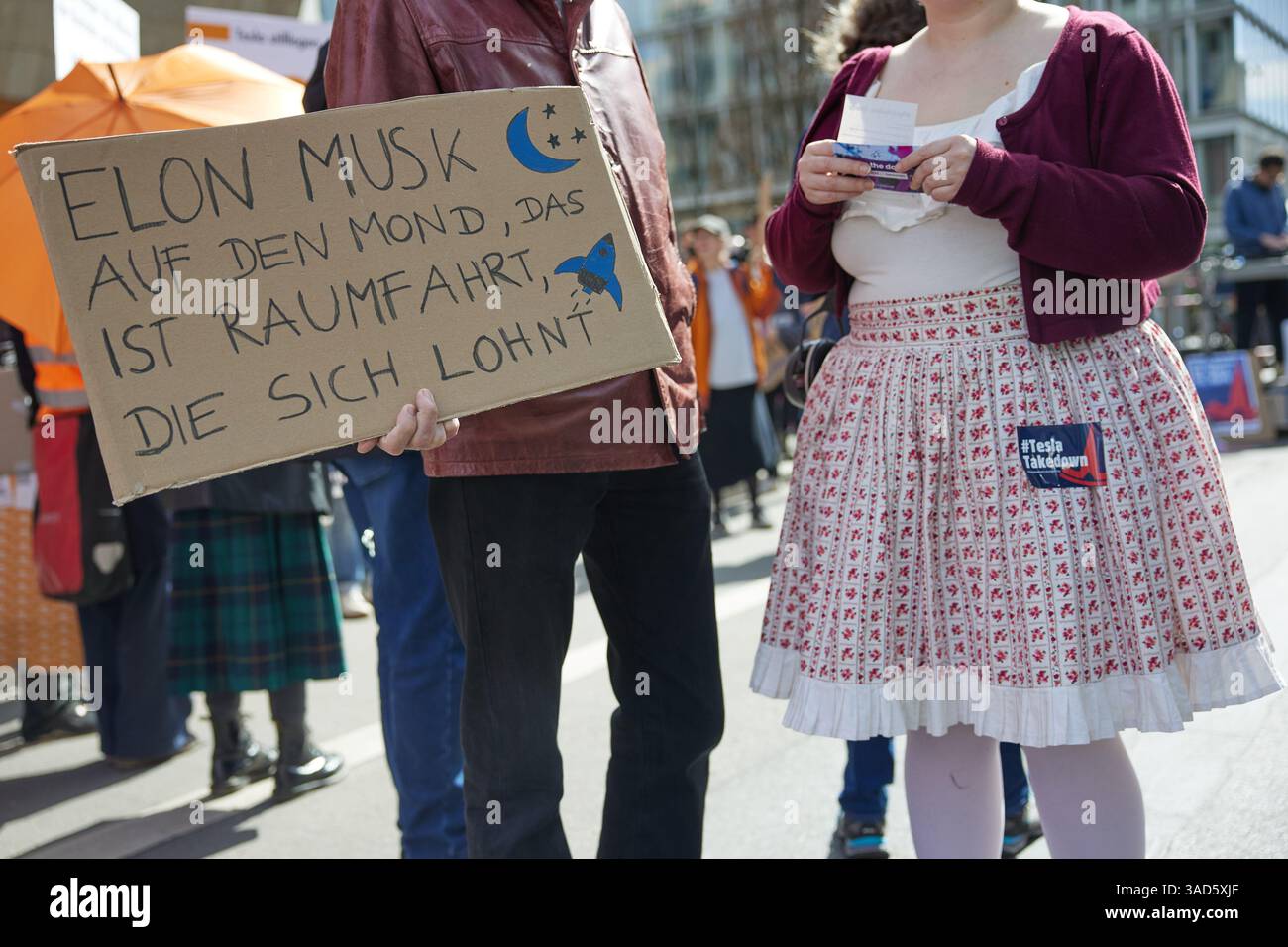 05 April 2025, Berlin: Environmental activist Carla Reemtsma ...