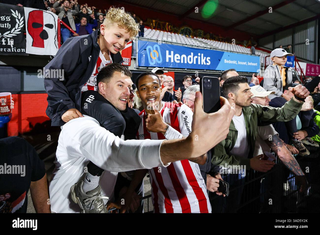 Oss, Netherlands. 04th Apr, 2025. OSS, 04-04-2025, Frans Heesen Stadium ...