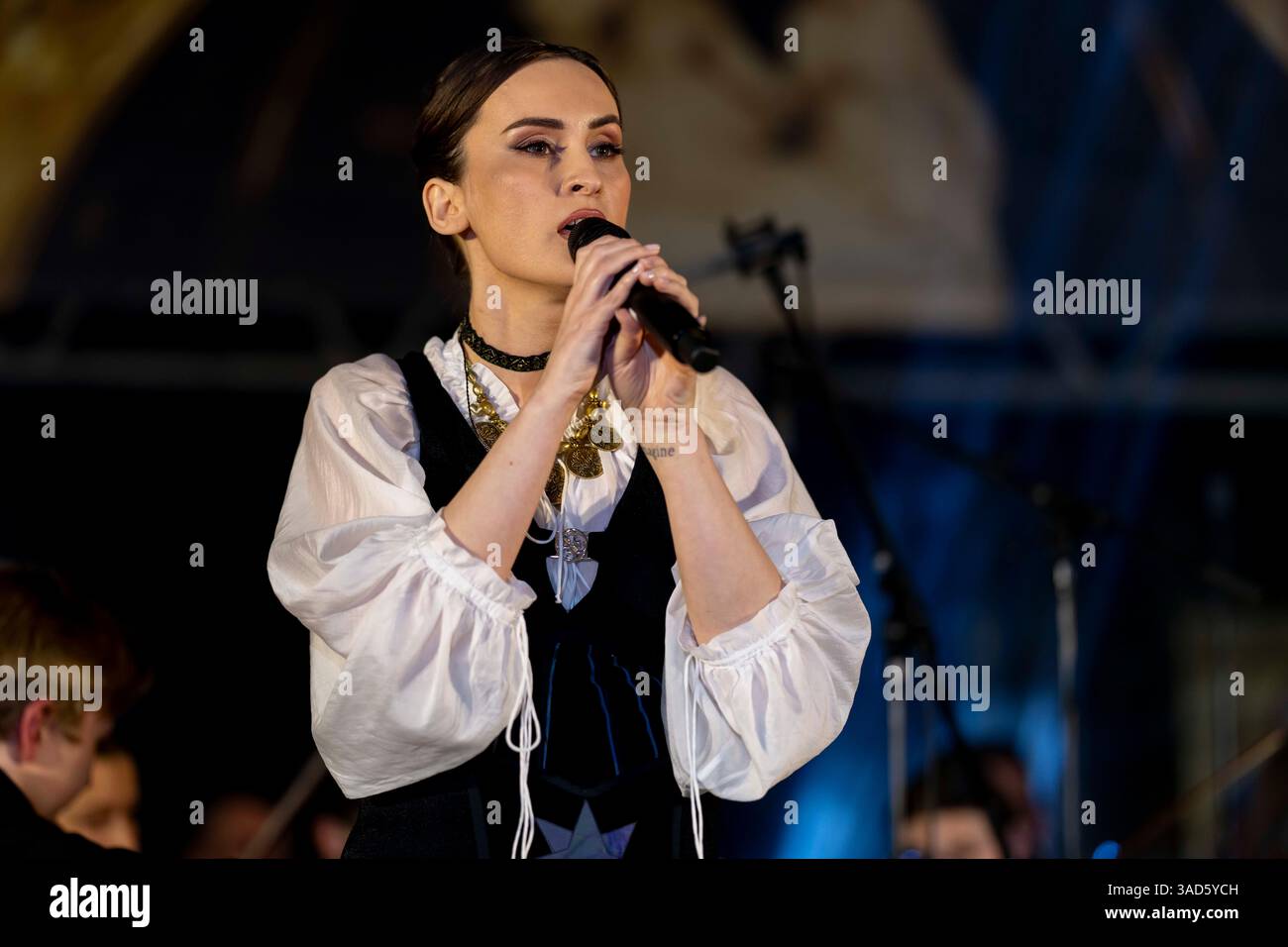 April 4, 2025, Lviv, Lviv Oblast, Ukraine: Kateryna Pavlenko performing ...