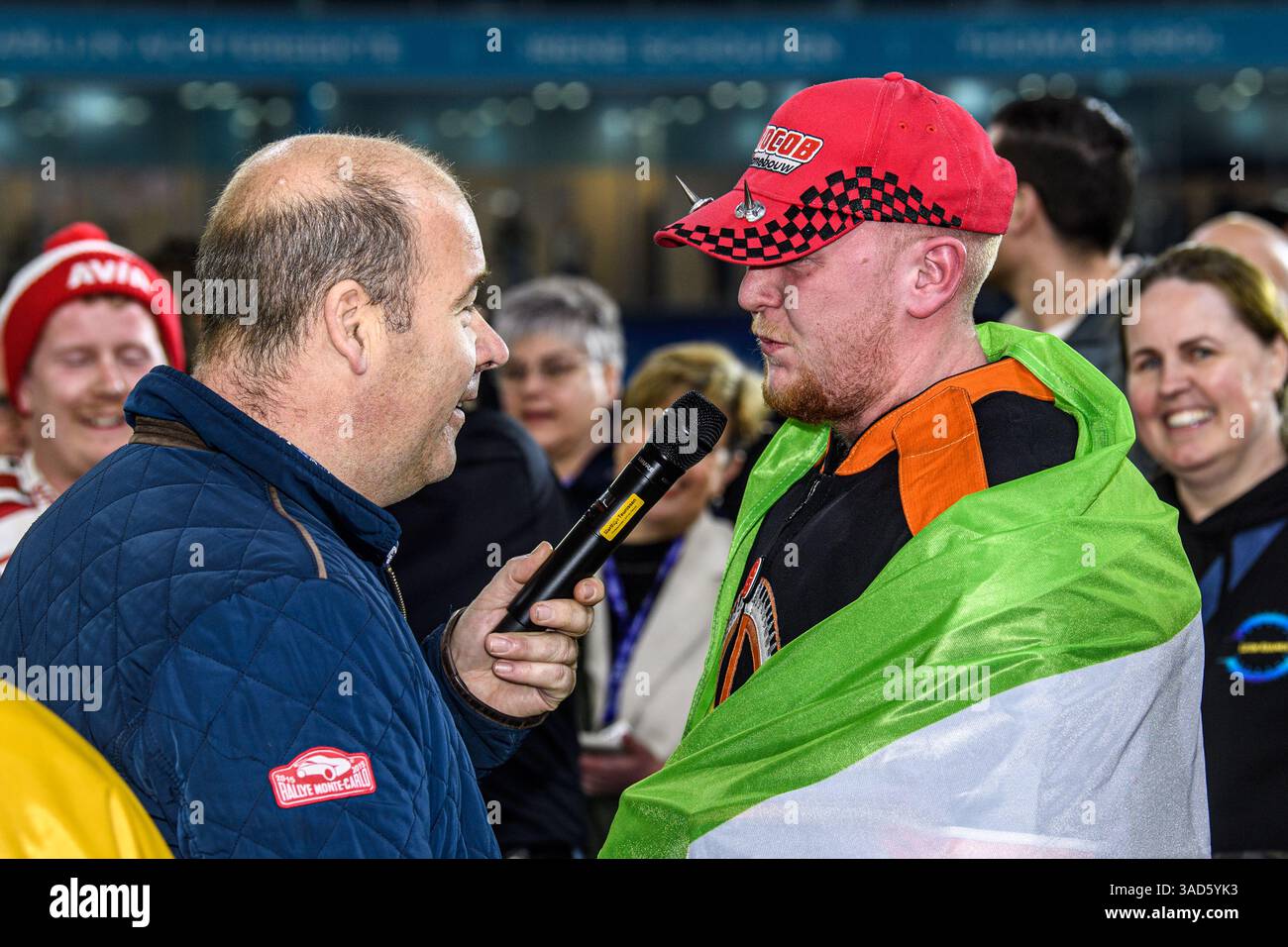 Heerenveen, Netherlands. 04th Apr, 2025. Meeting winner Sebastian ...