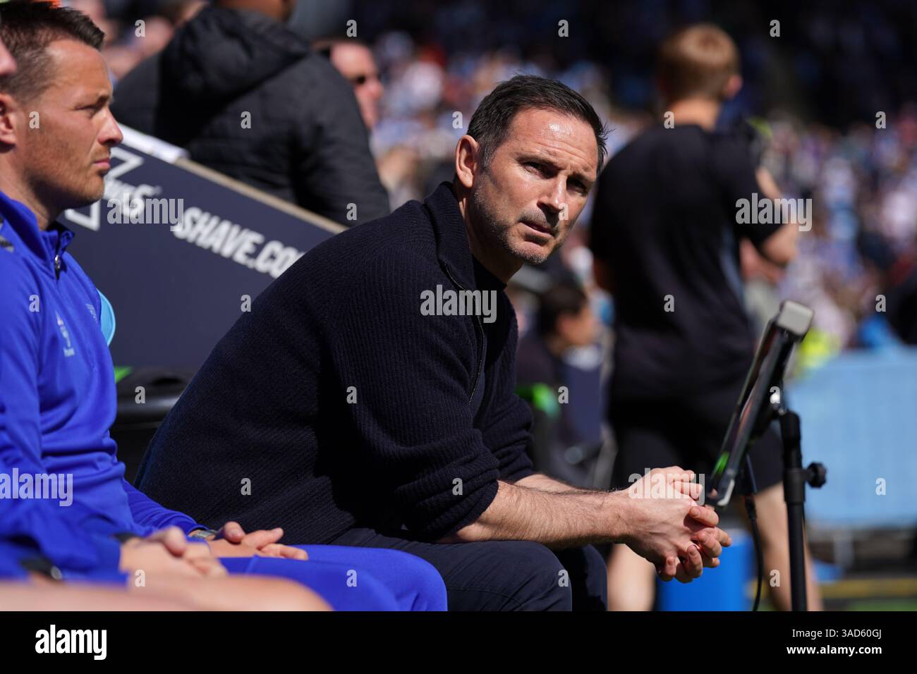 Coventry City head coach Frank Lampard before the Sky Bet Championship ...