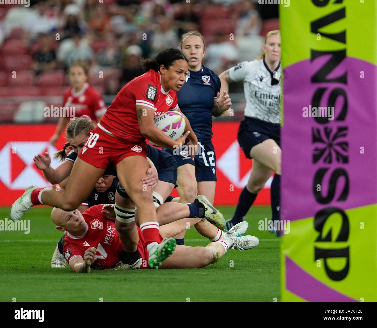 5th April 2025; Singapore National Stadium, Singapore; HSBC ...