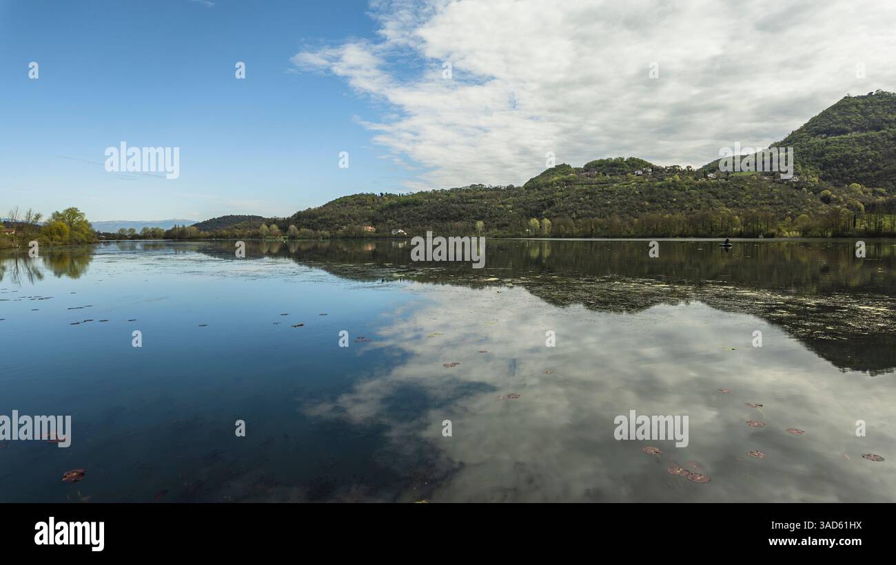 Beautiful landscape fimon lake hi-res stock photography and images - Alamy