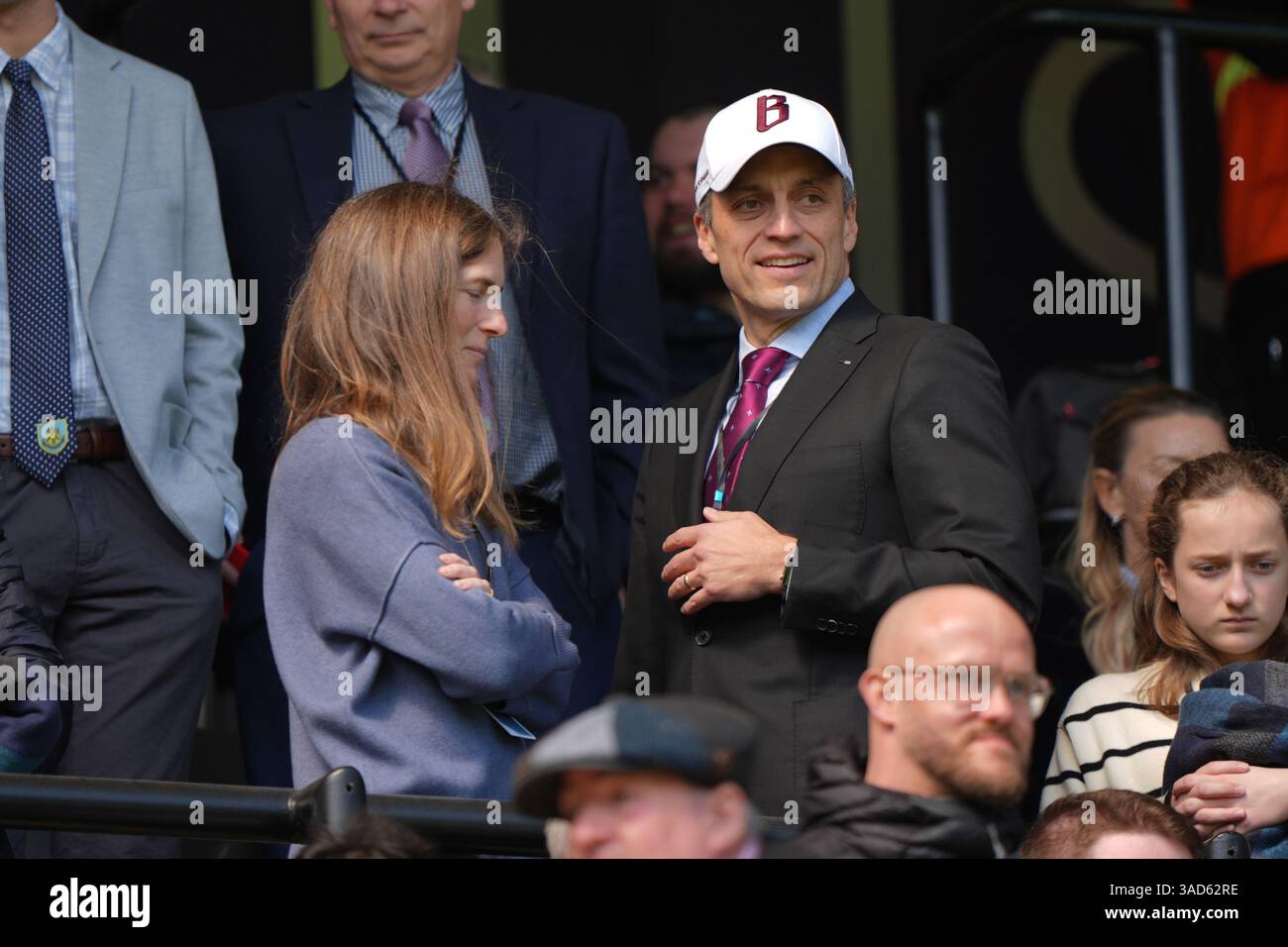 Burnley director Stuart Hunt before the Sky Bet Championship match at ...
