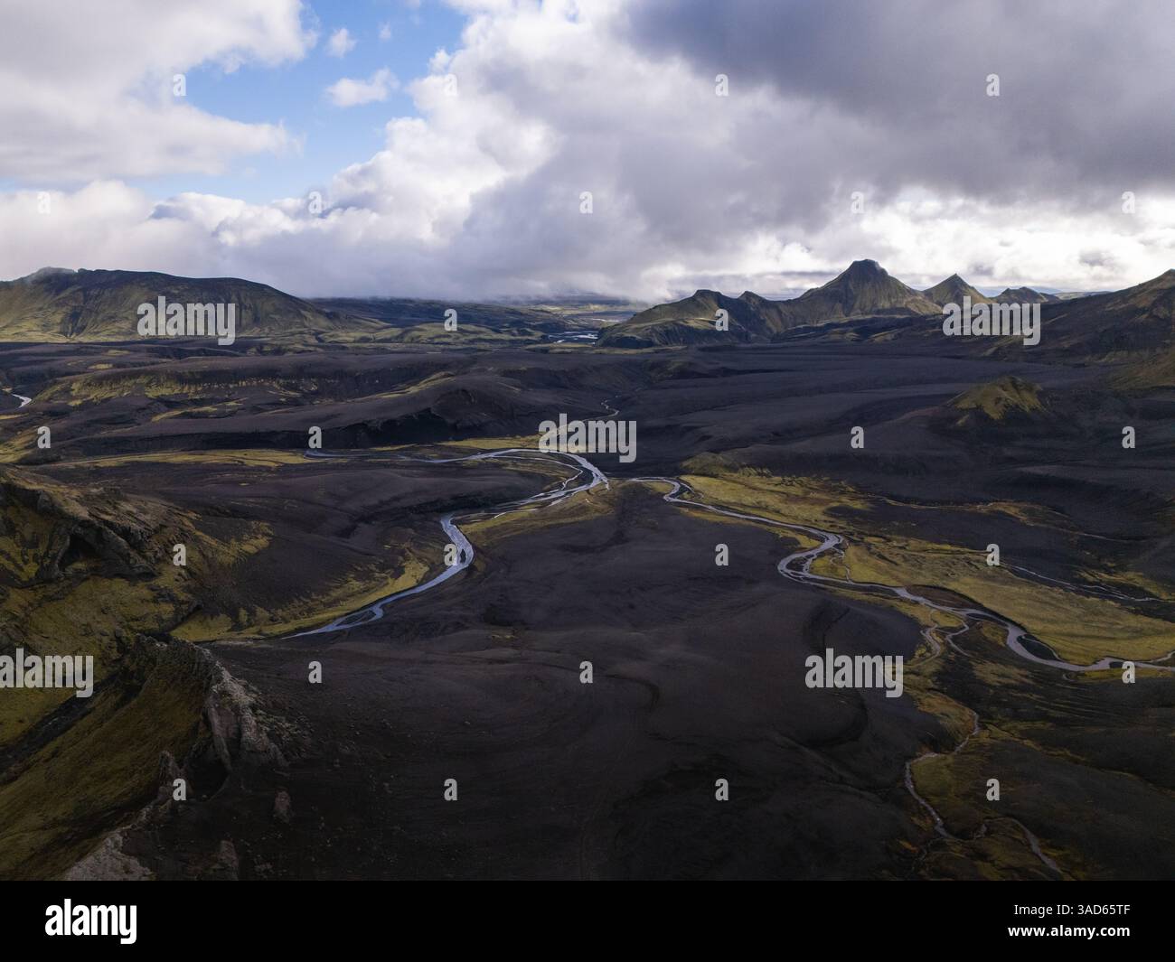 Aerial volcanic highlands in hi-res stock photography and images - Alamy