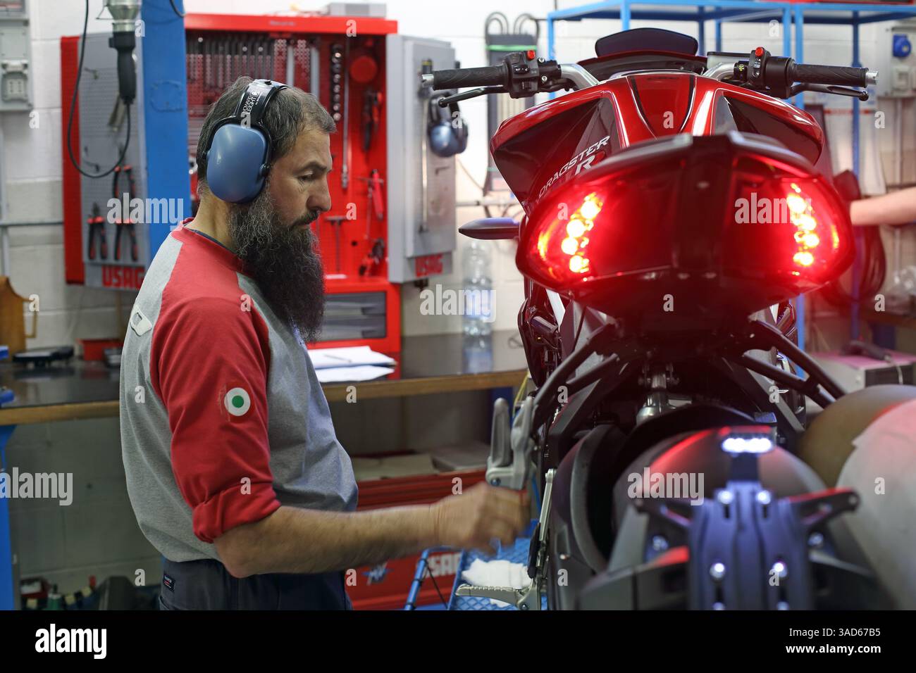 MV Agusta's main production facility , Varese, Italy Stock Photo - Alamy