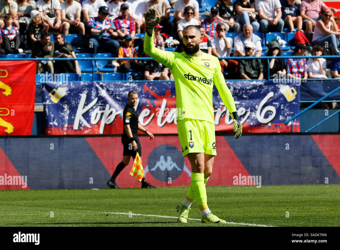 01 Anthony MANDREA (smc) during the Ligue 2 BKT match between Caen and ...