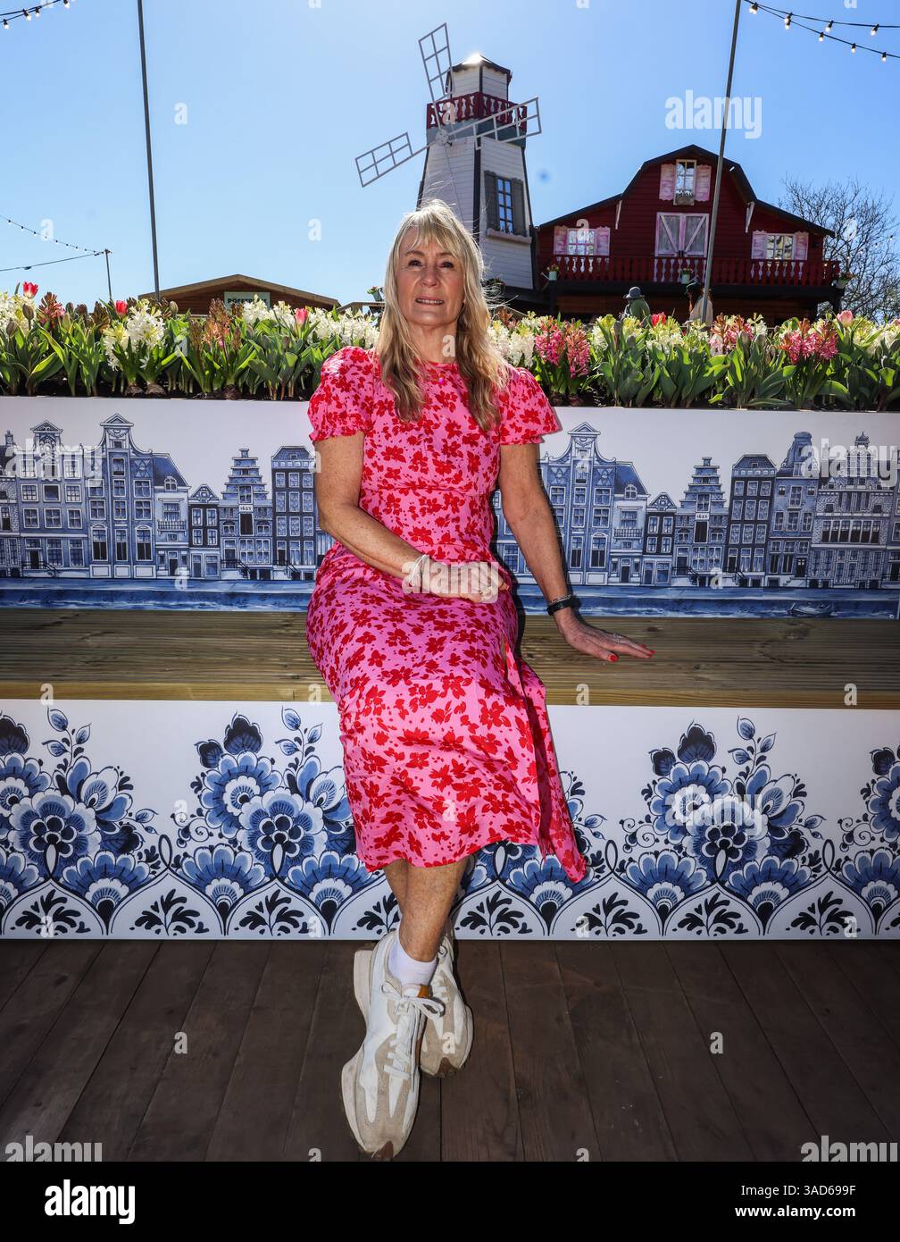 tulley's Farm ,Tulip Fest ,Crawley West Sussex,England 05 April 2025 ...