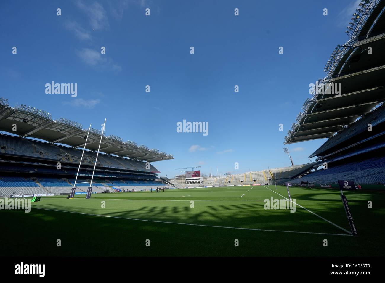 A general view of the ground ahead of the Investec Champions Cup match ...