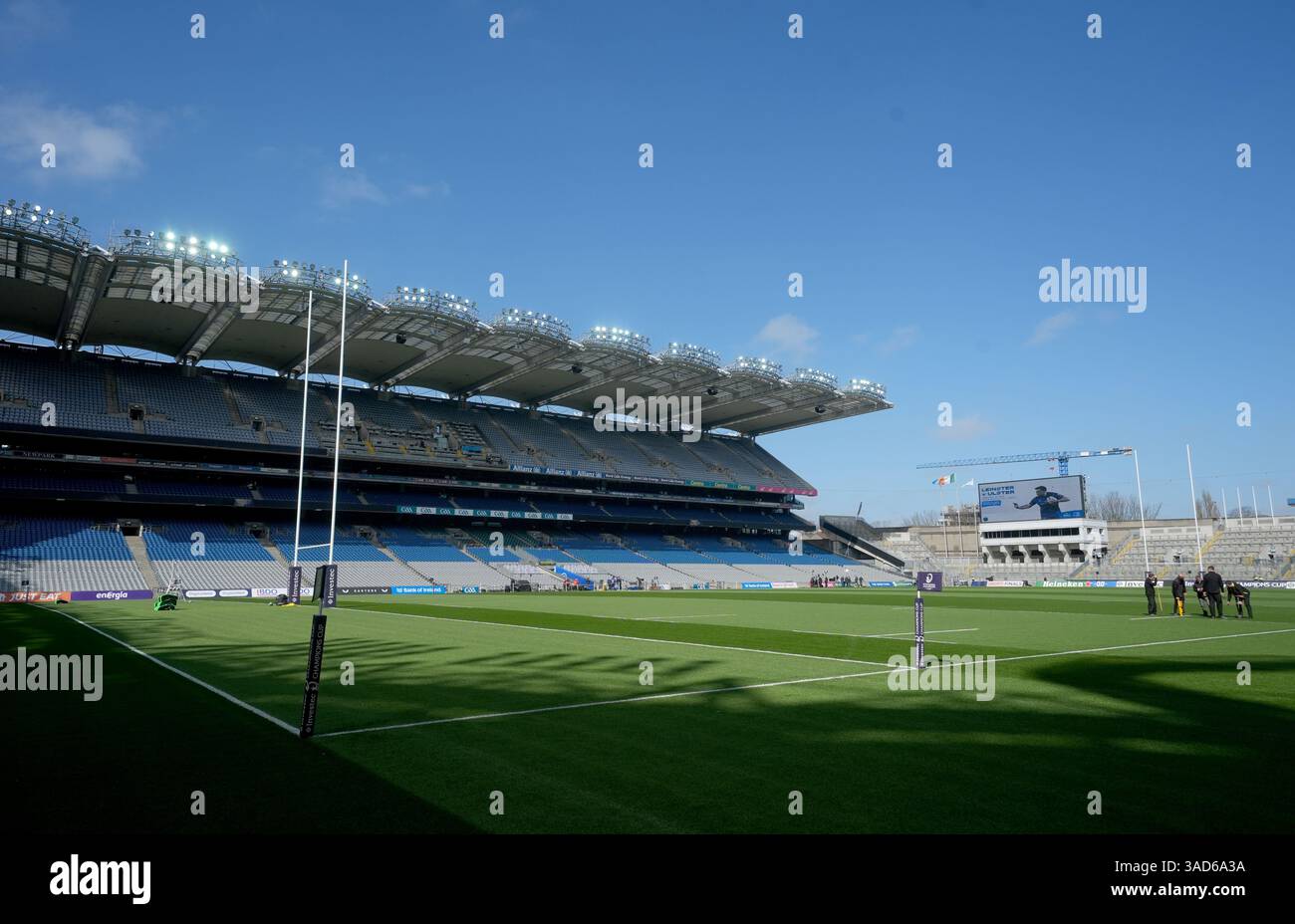 A general view of the ground ahead of the Investec Champions Cup match ...