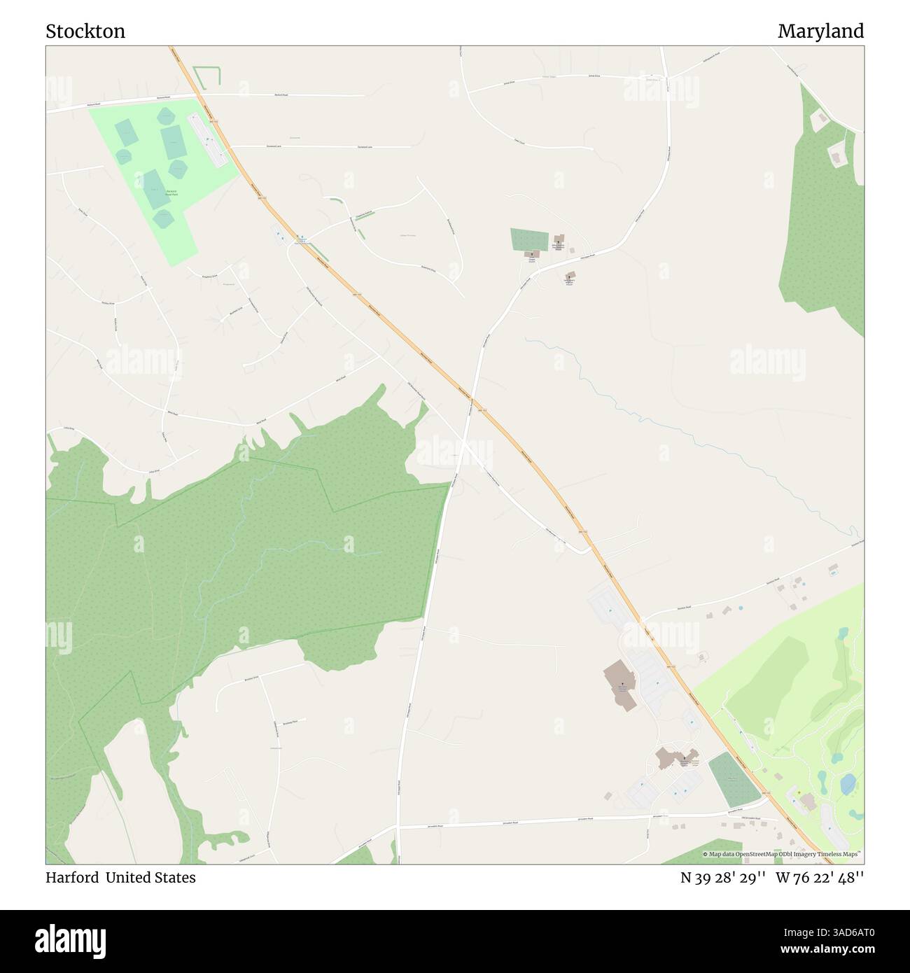 Stockton, Harford, United States, Maryland, N 39 28' 29'', W 76 22' 48 ...