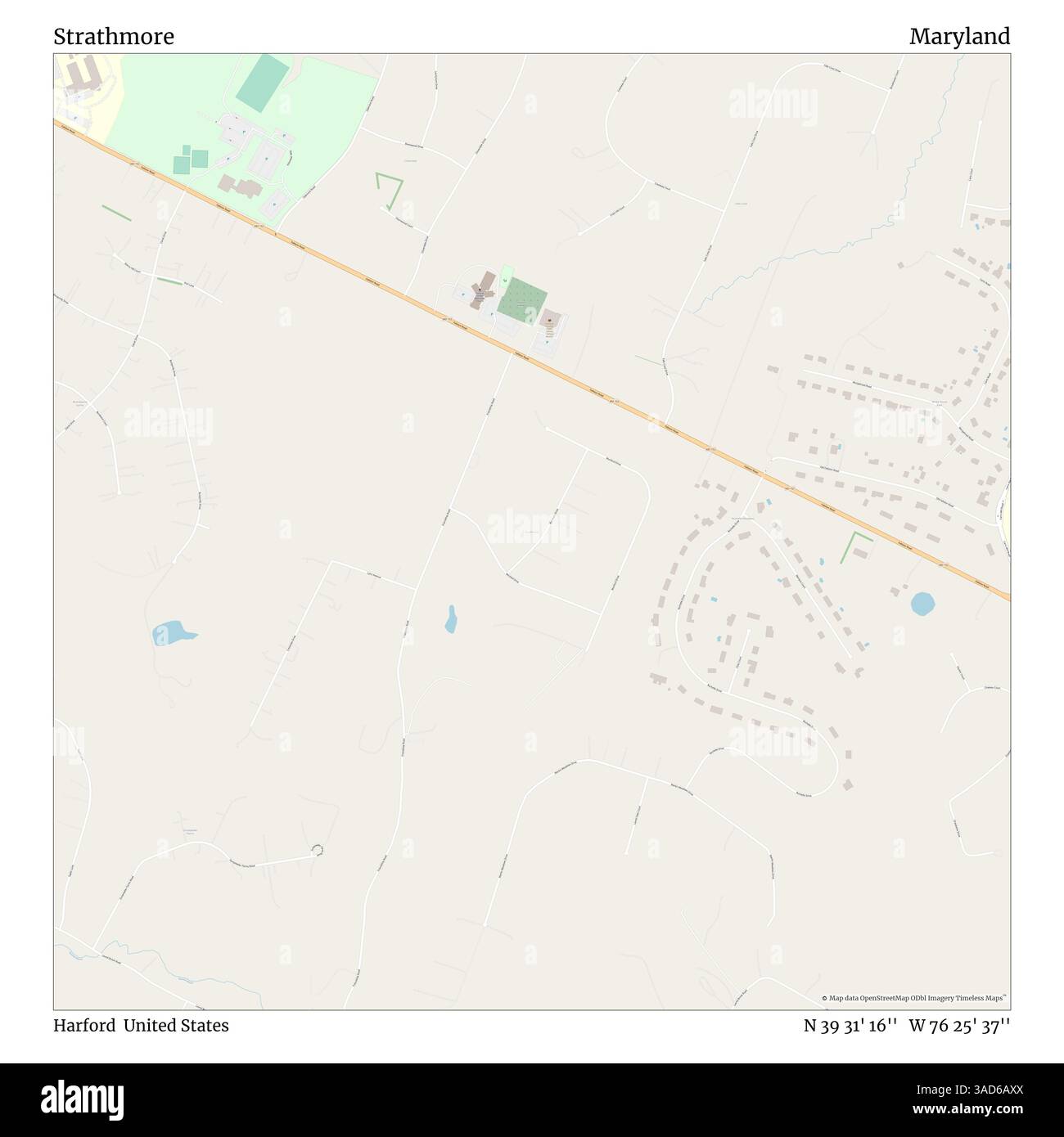 Strathmore, Harford, United States, Maryland, N 39 31' 16'', W 76 25 ...