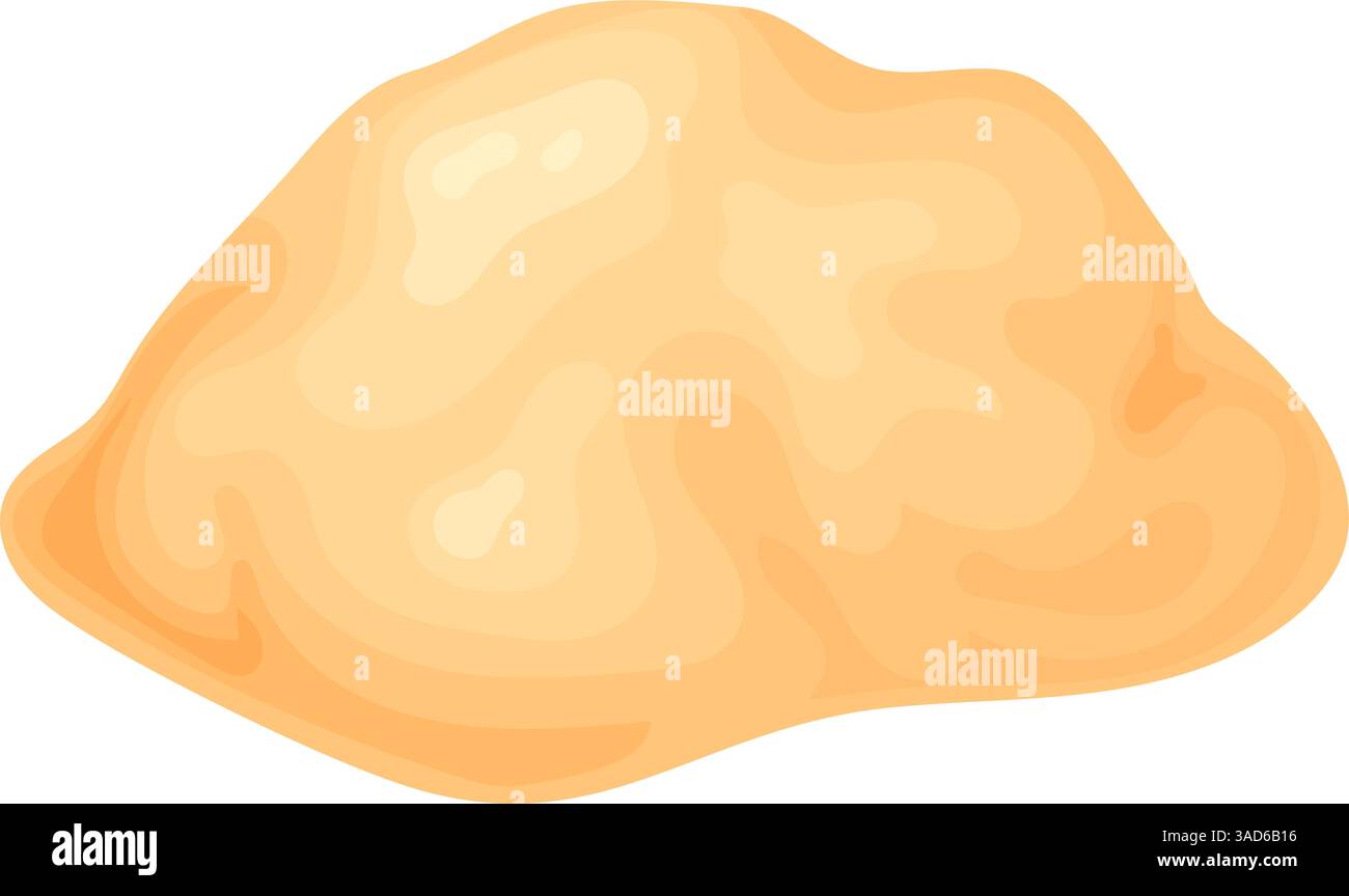 Baker kneading dough making pizza Stock Vector Images - Alamy