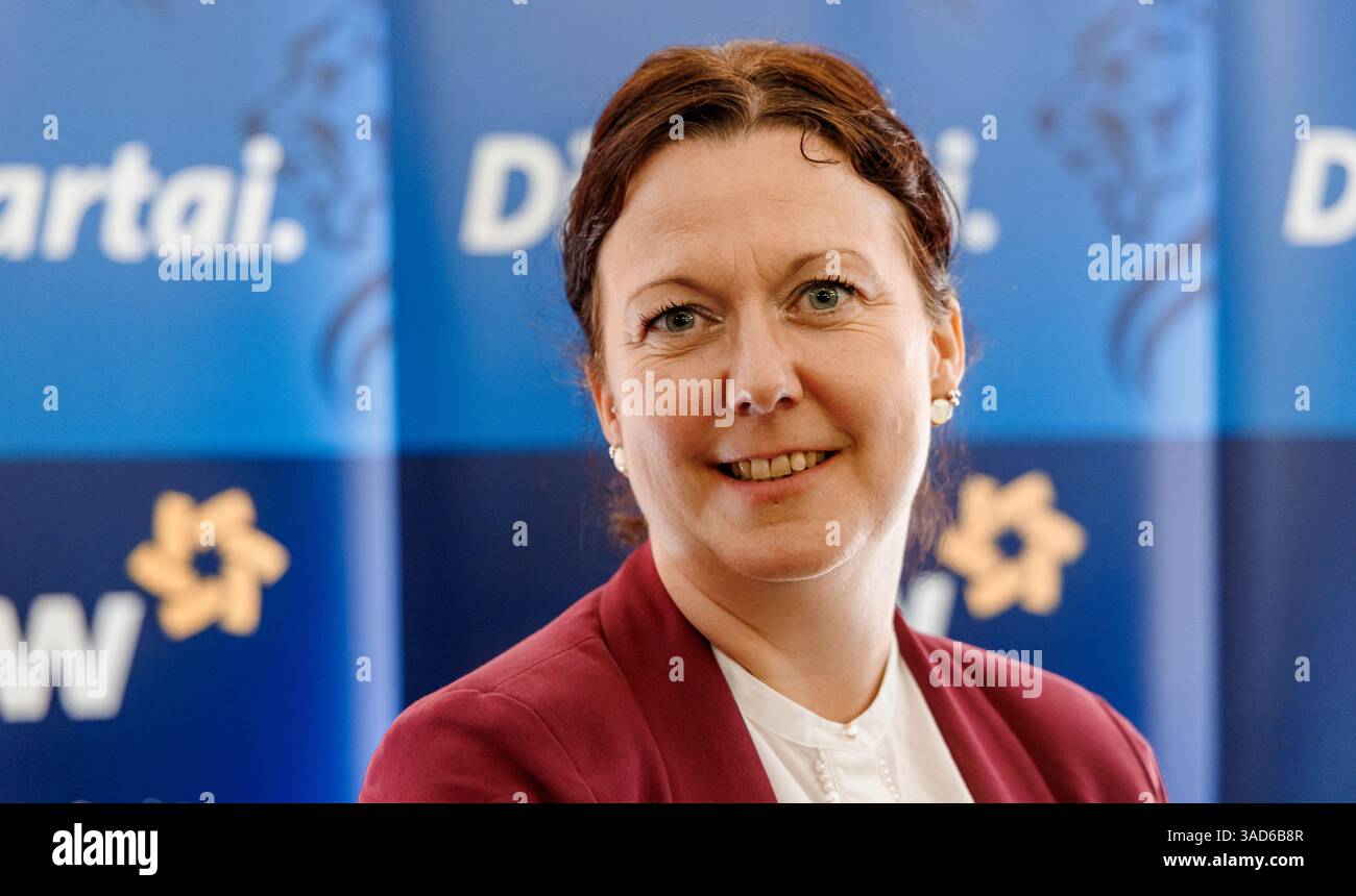 05 April 2025, Schleswig-Holstein, Busdorf: Sybilla Nitsch, the newly ...