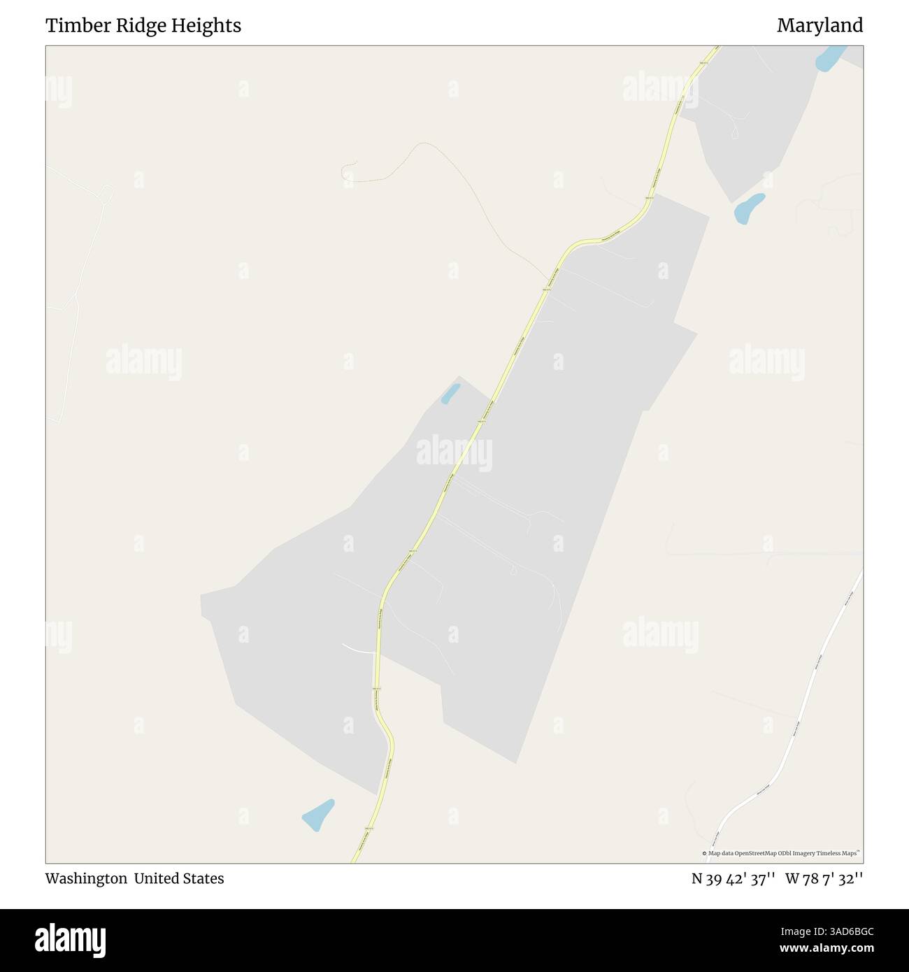 Timber Ridge Heights, Washington, United States, Maryland, N 39 42' 37 ...