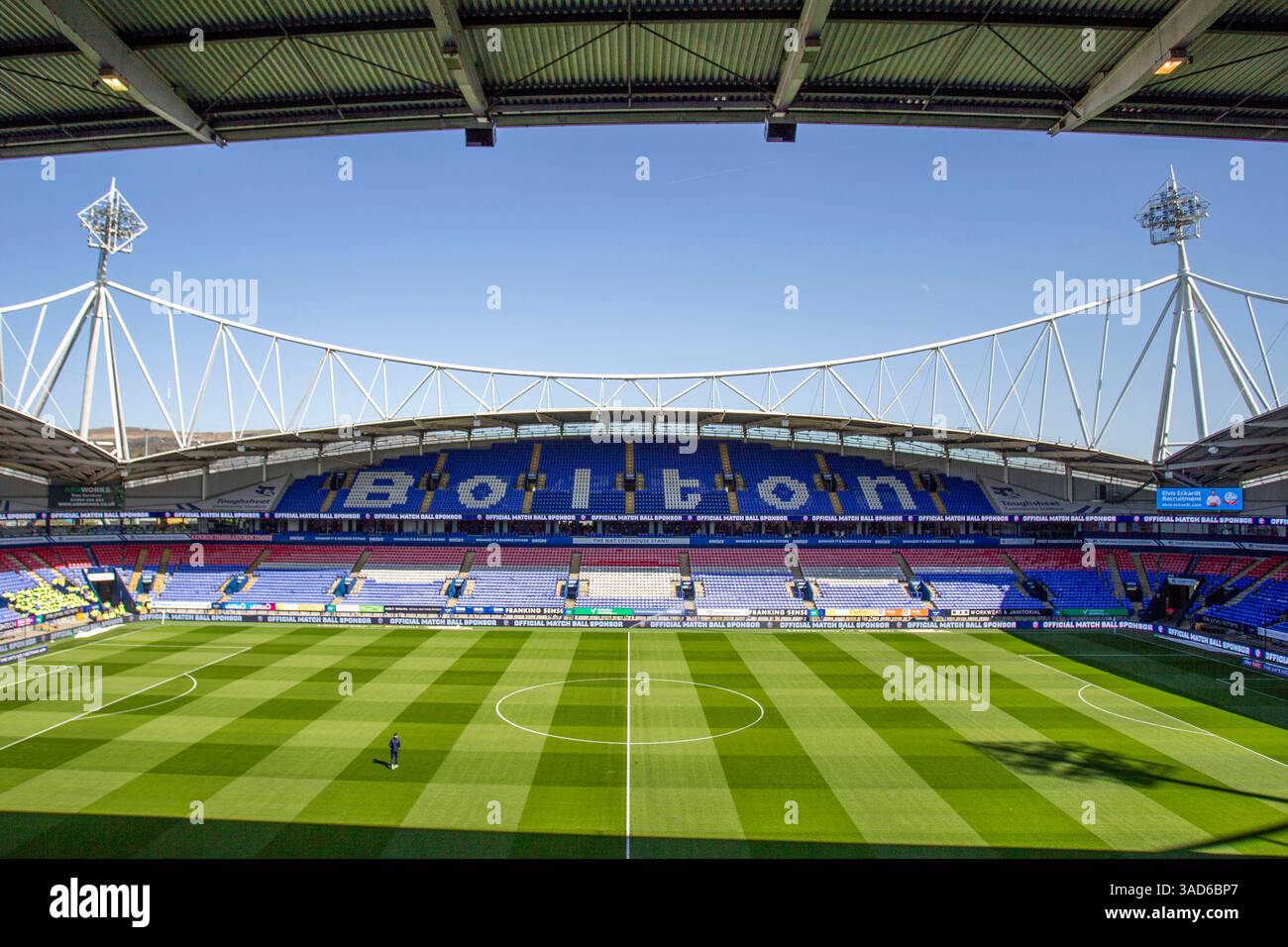 General view of Toughsheet Community Stadium during the Sky Bet League ...