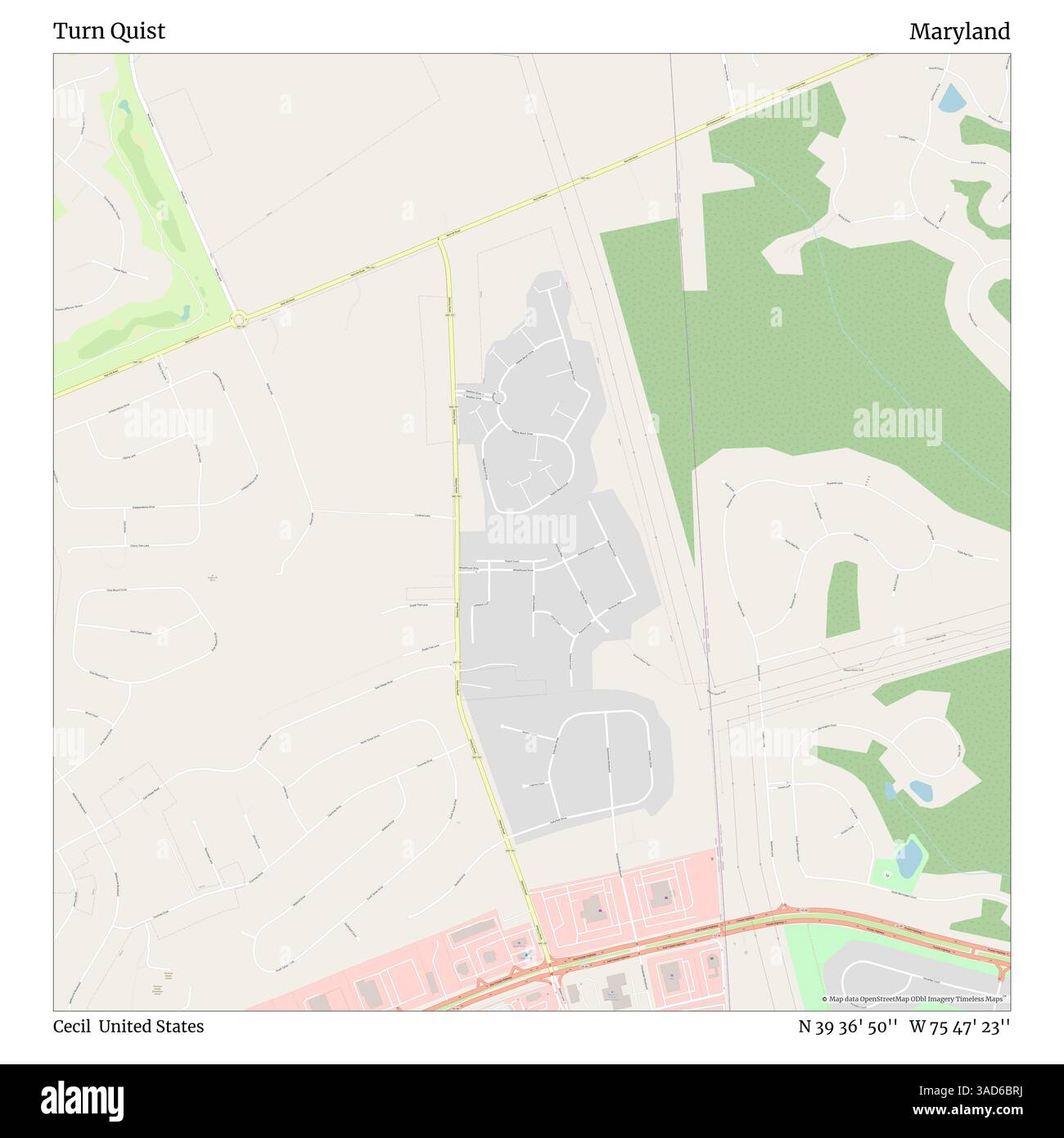 Turn Quist, Cecil, United States, Maryland, N 39 36' 50'', W 75 47' 23 ...