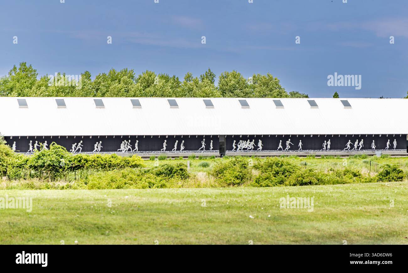 summer landscape of a section of the parrish art museum Stock Photo - Alamy
