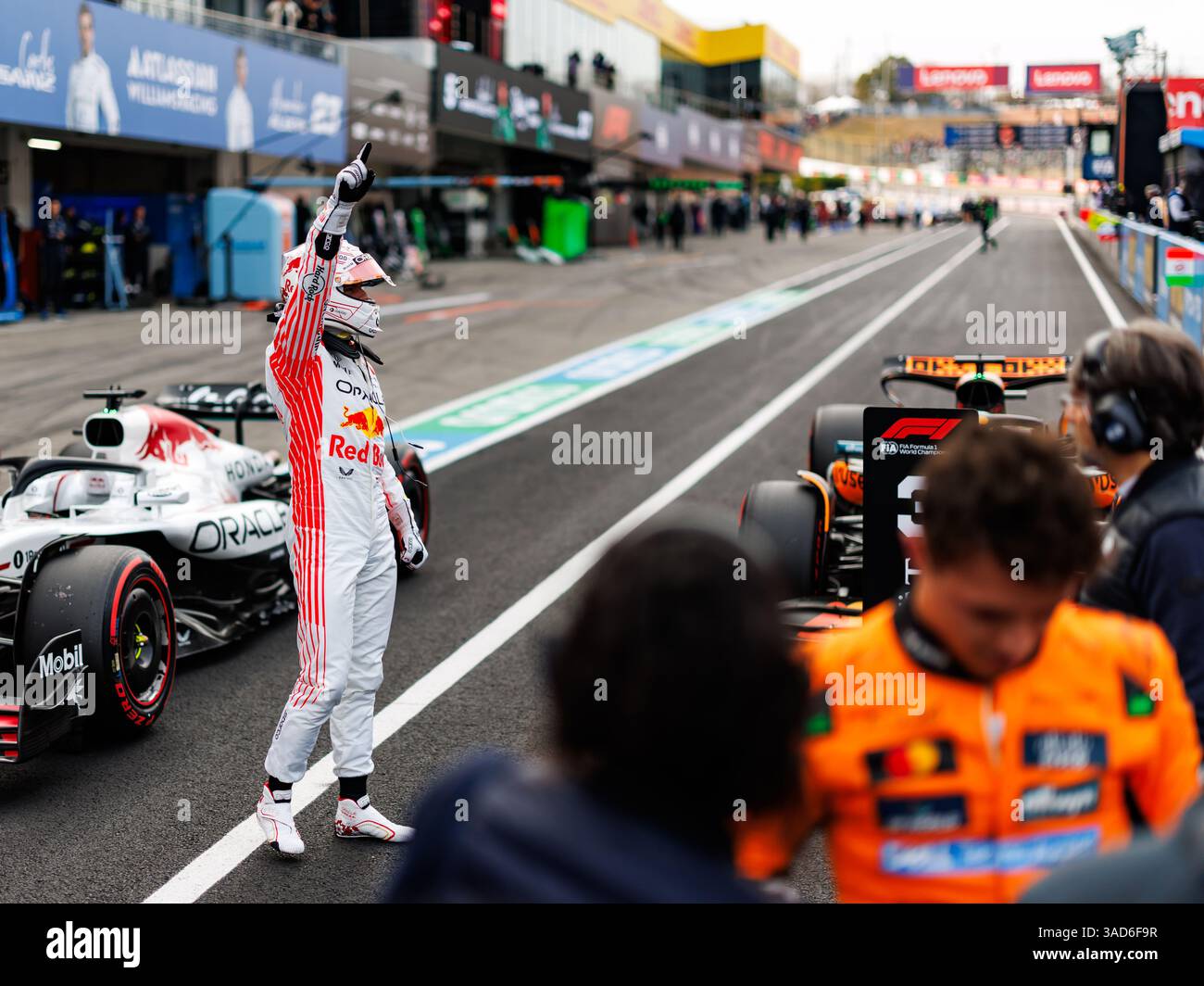Suzuka, 05 Apr 2025: Max Verstappen (NED) qualifies 1st, Lando Norris ...