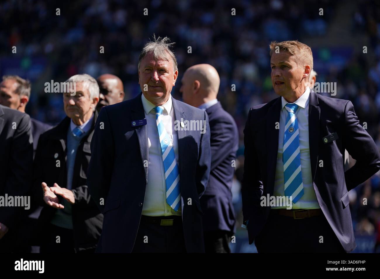 Former Coventry City player Paul Culpin (left) during the Legends Day ...