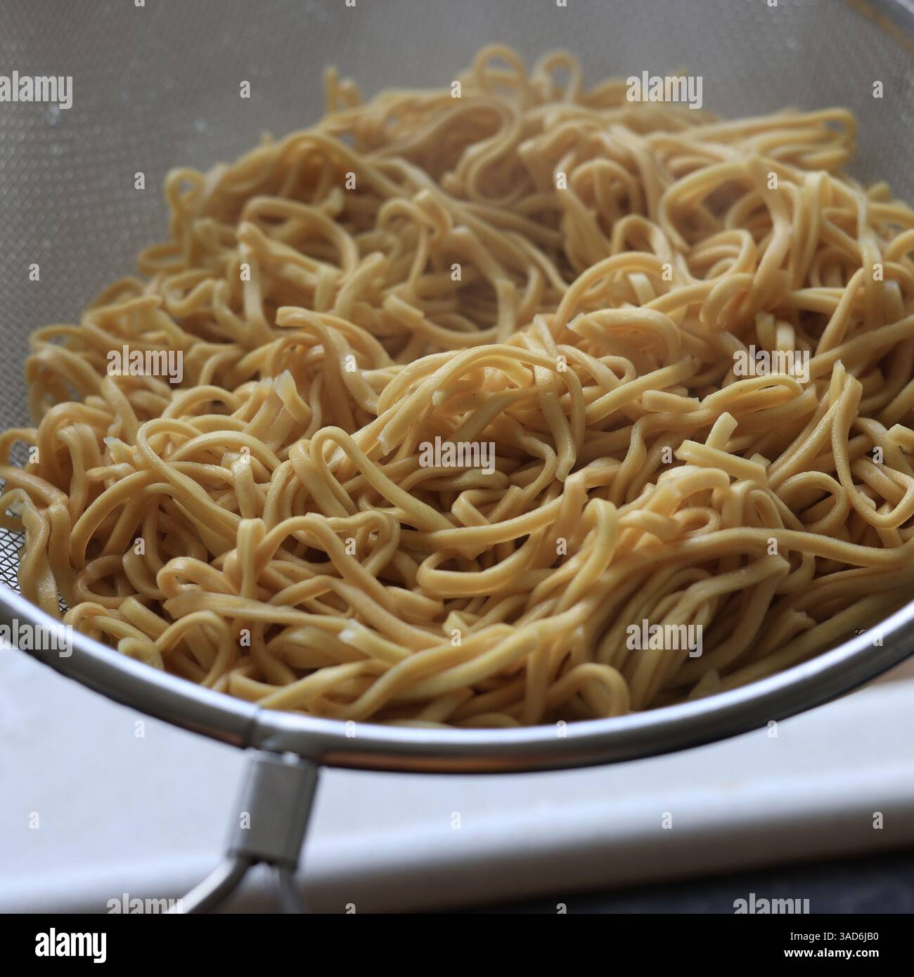 Close up cooked noodles hi-res stock photography and images - Alamy