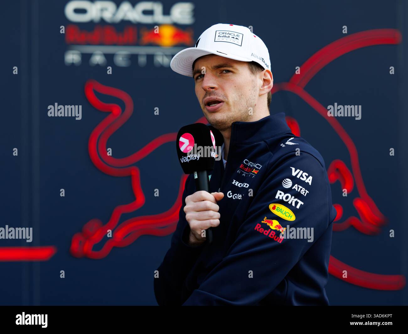 Suzuka, 05 Apr 2025: Max Verstappen (NED) of Red Bull Racing during the ...