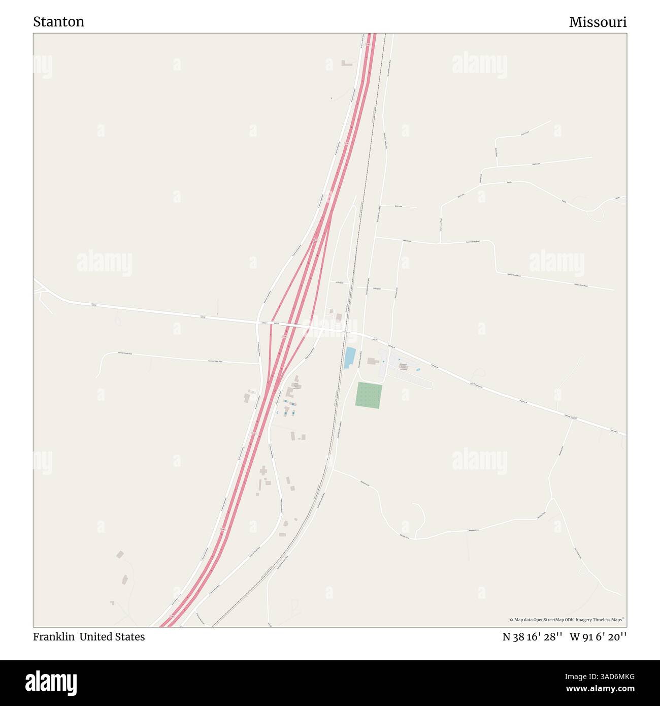 Stanton, Franklin, United States, Missouri, N 38 16' 28'', W 91 6' 20 ...