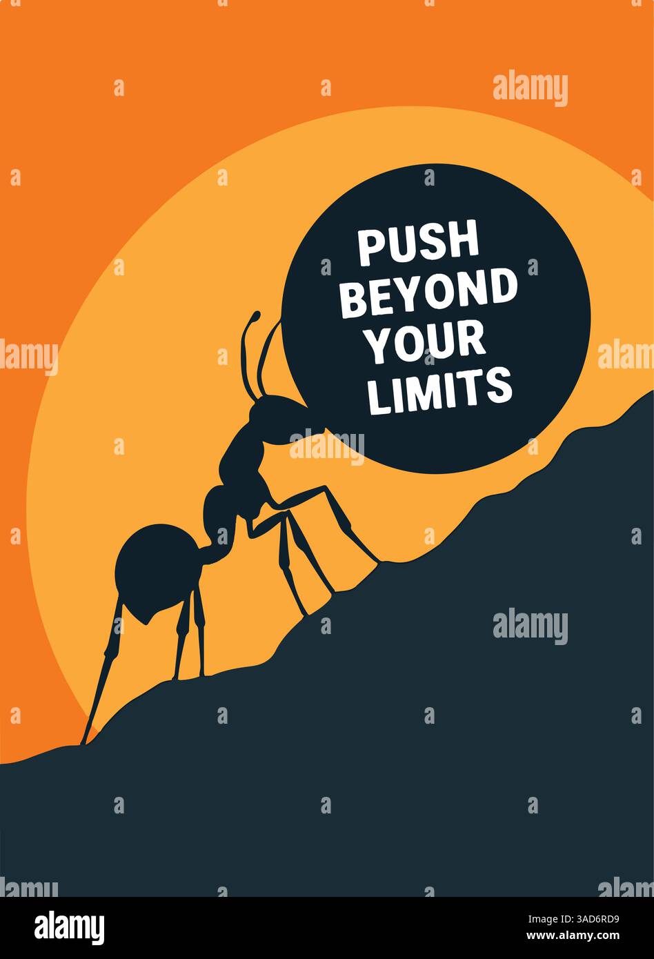 Push beyond limits inspirational hi-res stock photography and images ...