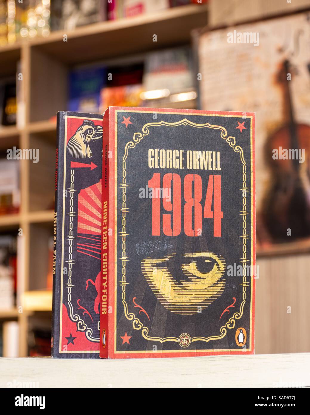 Animal farm by george orwell cover hi-res stock photography and images ...