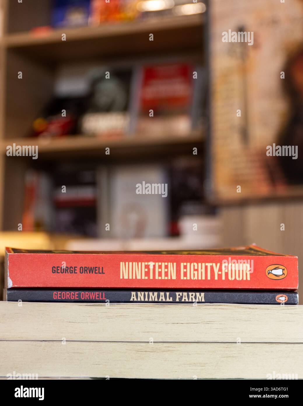 Animal farm by george orwell cover hi-res stock photography and images ...