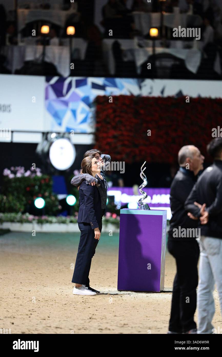 Quentin JABET of France with GOLDJUNGE during the FEI Vaulting World ...