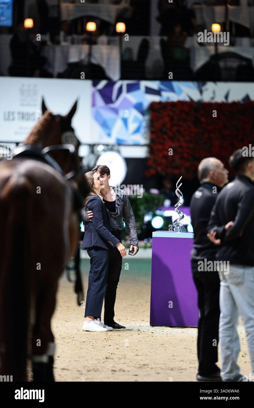 Quentin JABET of France with GOLDJUNGE during the FEI Vaulting World ...