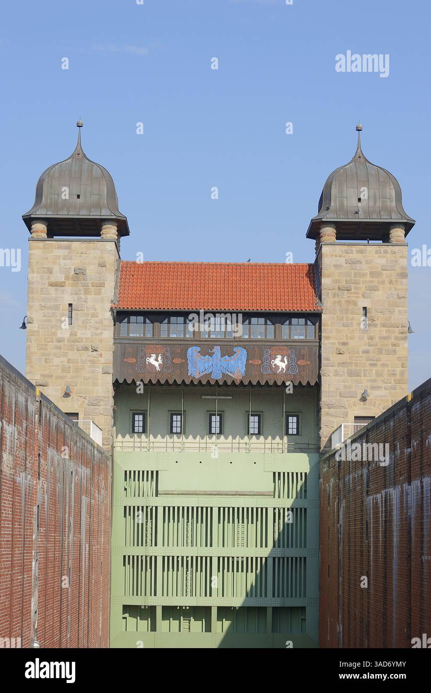 Henrichenburg boat lift, Dortmund-Ems-Kanal, Waltrop Lock Park, North ...