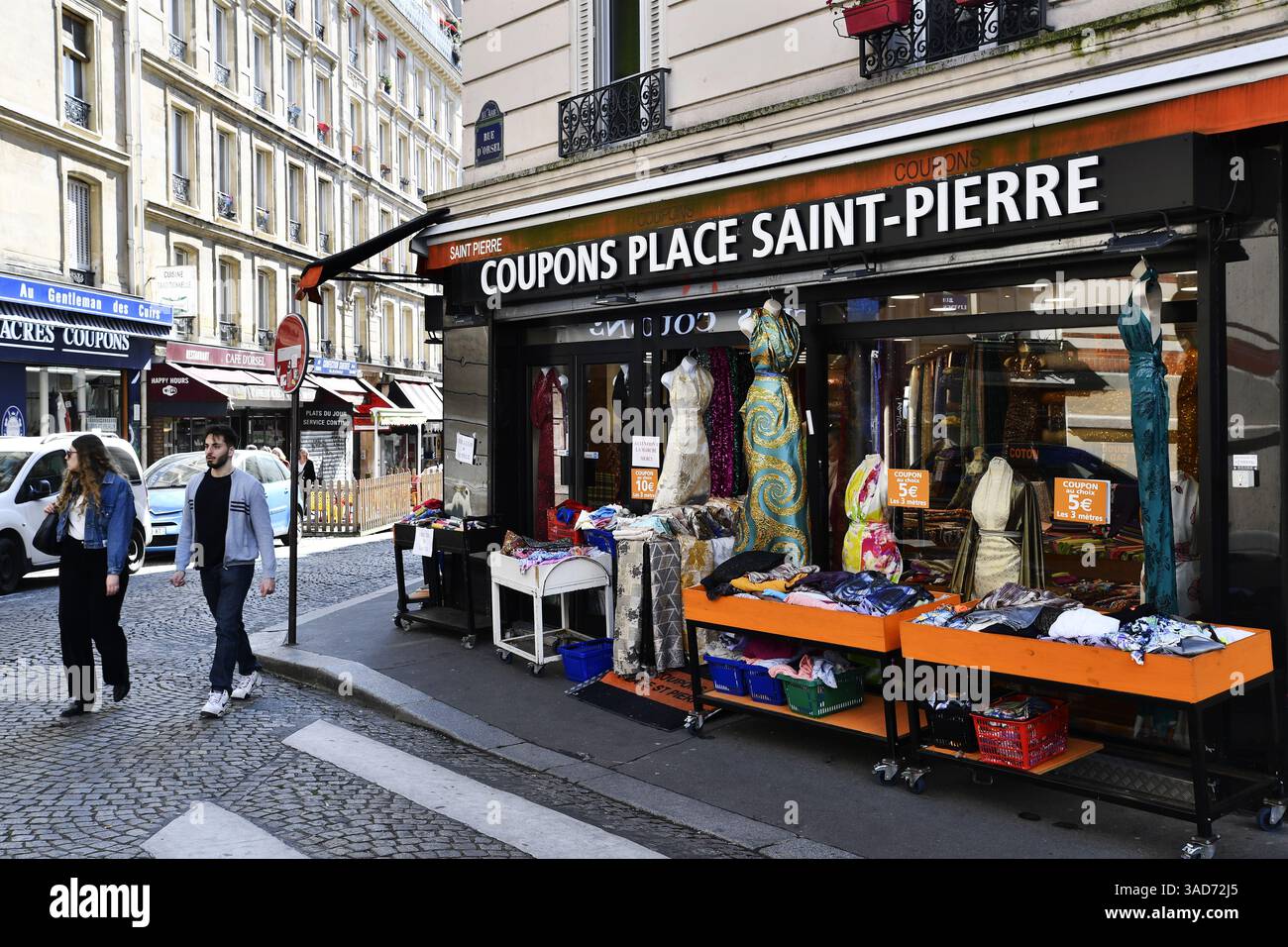 Saint Pierre Market in Montmartre - Paris - France Stock Photo - Alamy