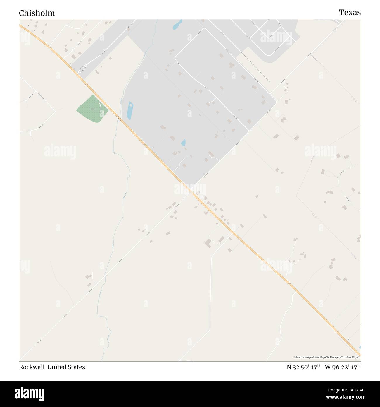 Chisholm, Rockwall, United States, Texas, N 32 50' 17'', W 96 22' 17 ...
