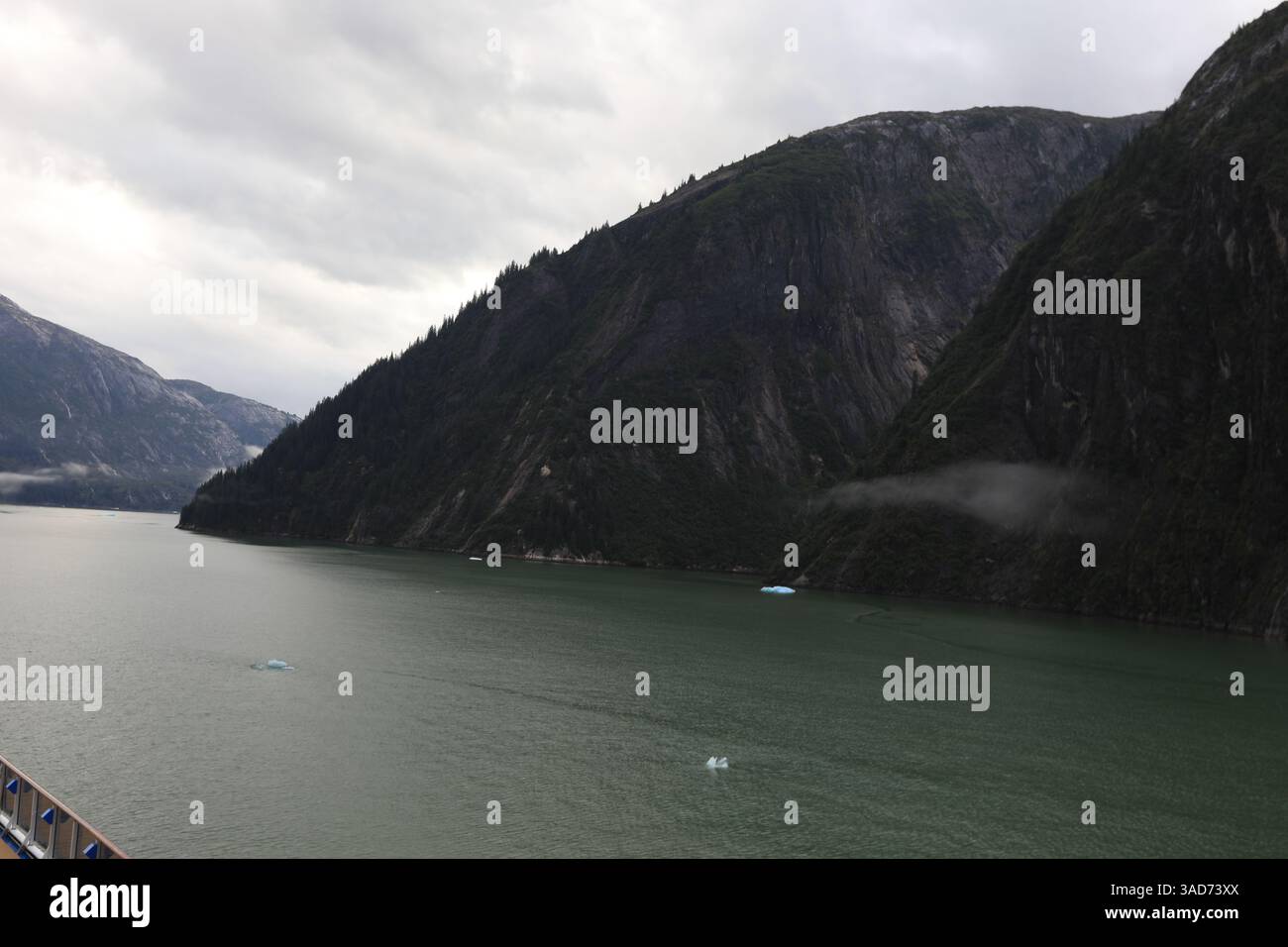 Tracy Arm Fjord Iceberg. Iceberg in Tracy Arm Fjord, Alaska Stock Photo ...