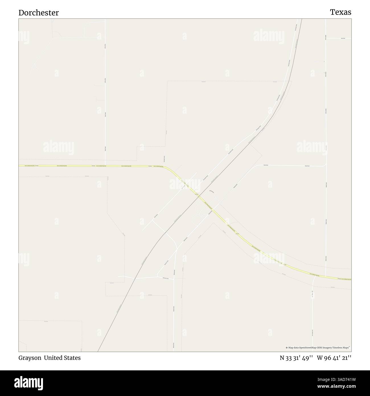Dorchester, Grayson, United States, Texas, N 33 31' 49'', W 96 41' 21 ...