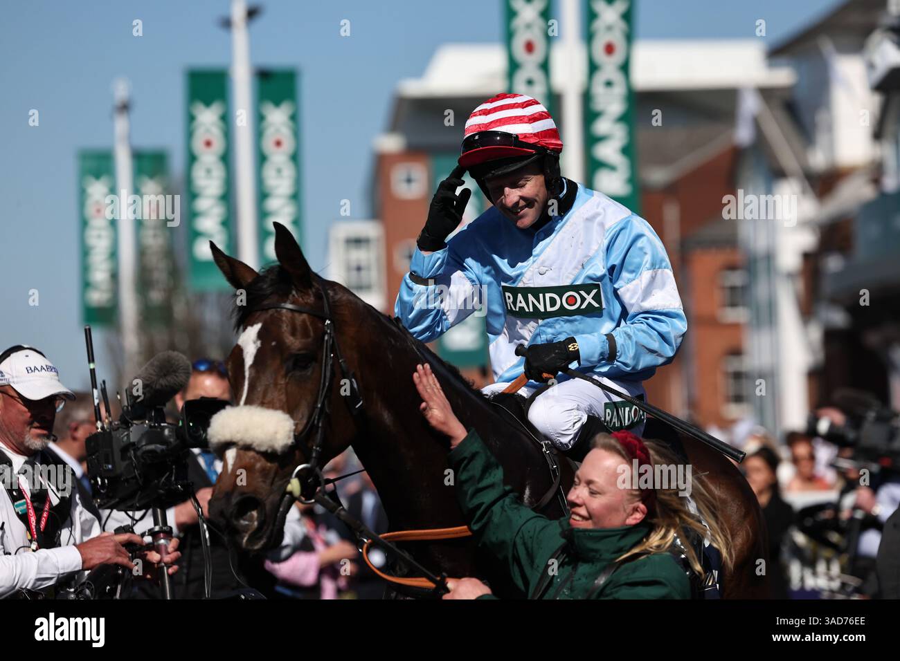 Cruz Control ridden by Stan Sheppard celebrates his try during the ...