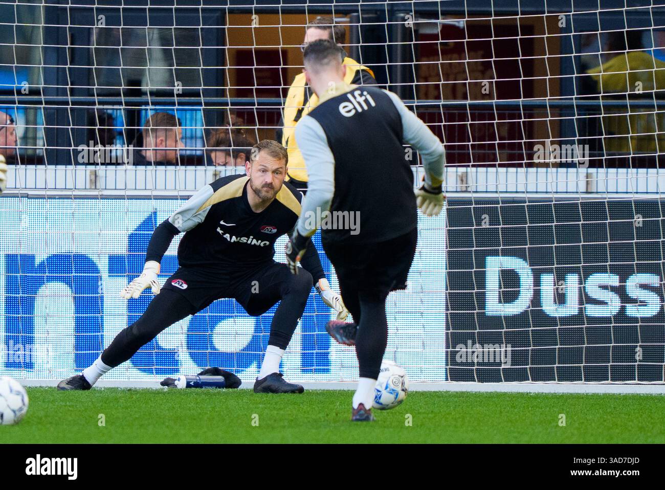 ALKMAAR, 05-04-2025, AFAS stadium , season 2024 / 2025 , Dutch ...
