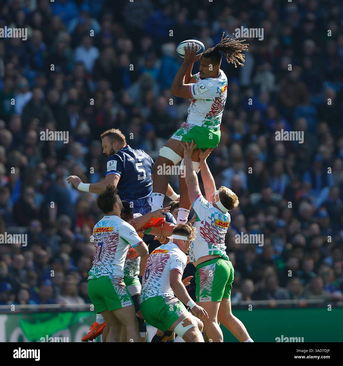Croke Park, Dublin, Ireland. 5th Apr, 2025. Investec Champions Cup ...