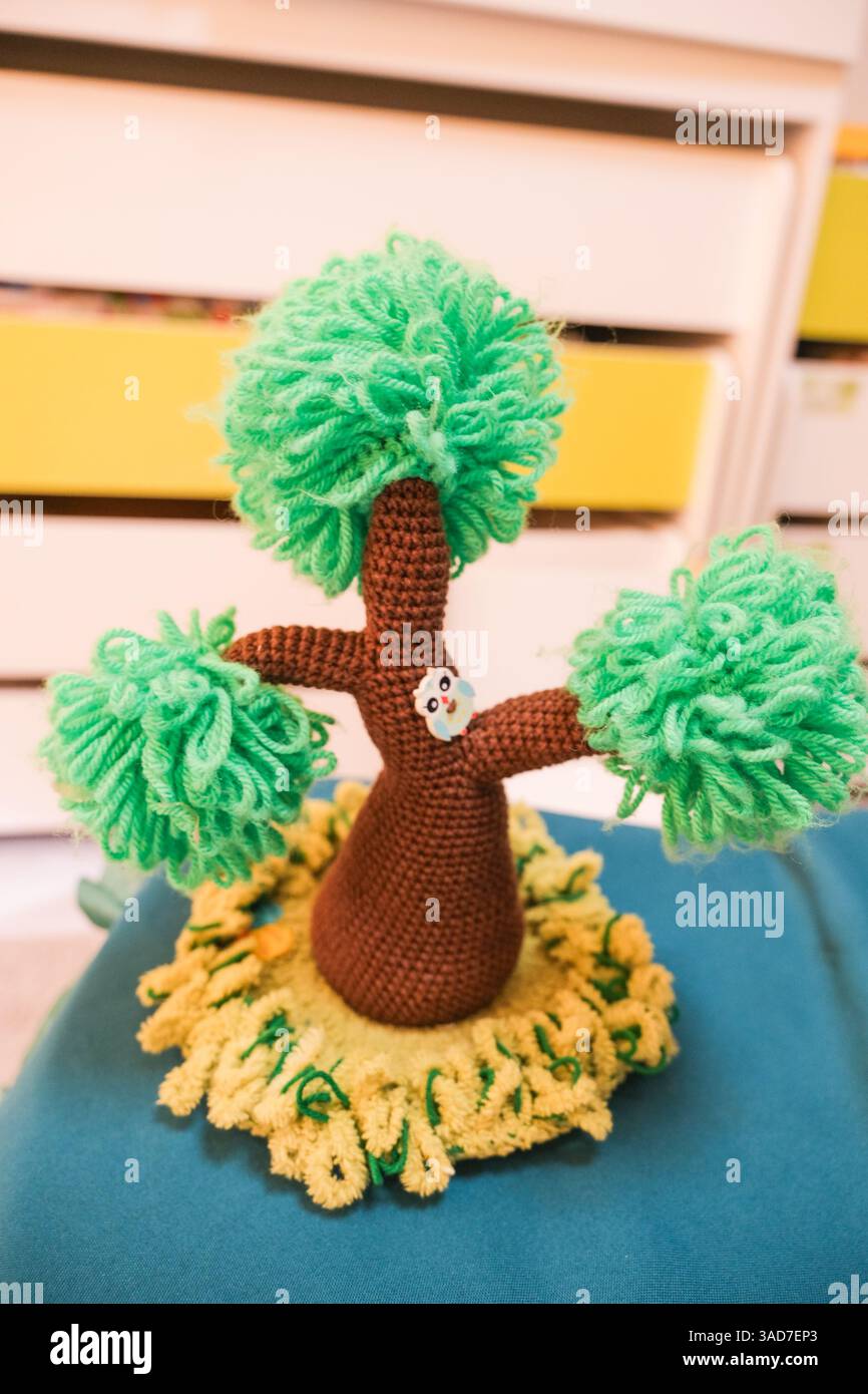 Knitted toys for educational stories and fairy tales in kindergarten ...