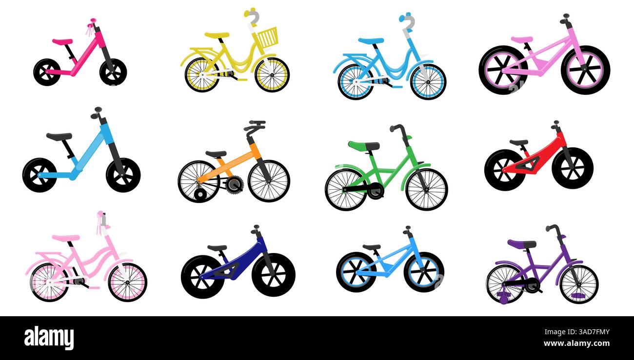 Set small children play Stock Vector Images - Alamy