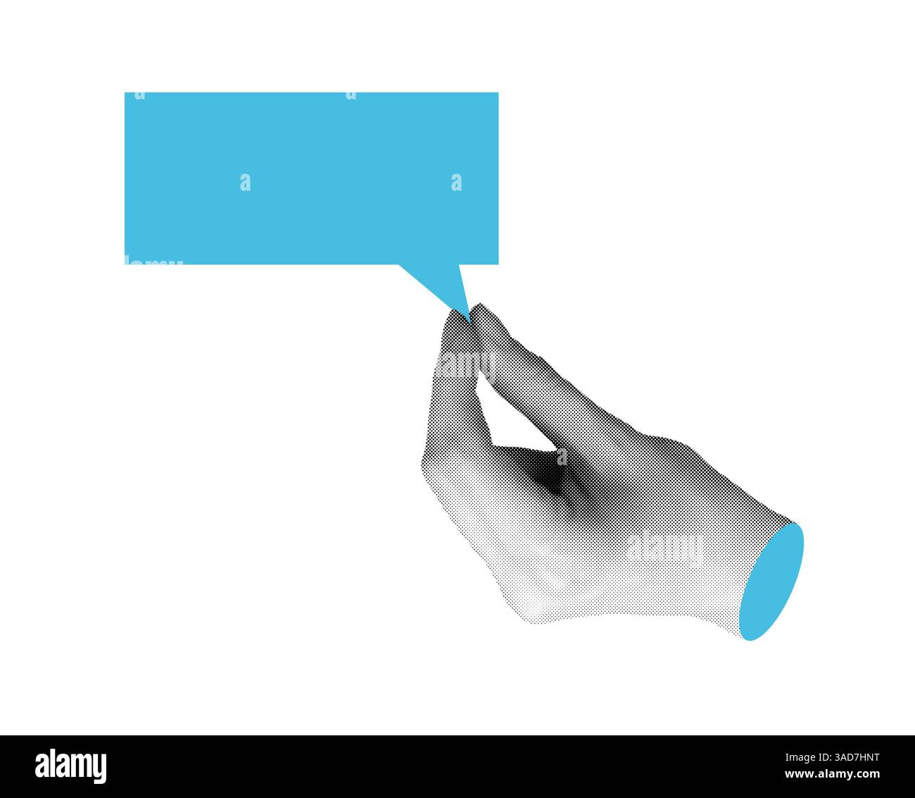 Message notification bubble Cut Out Stock Images & Pictures - Alamy