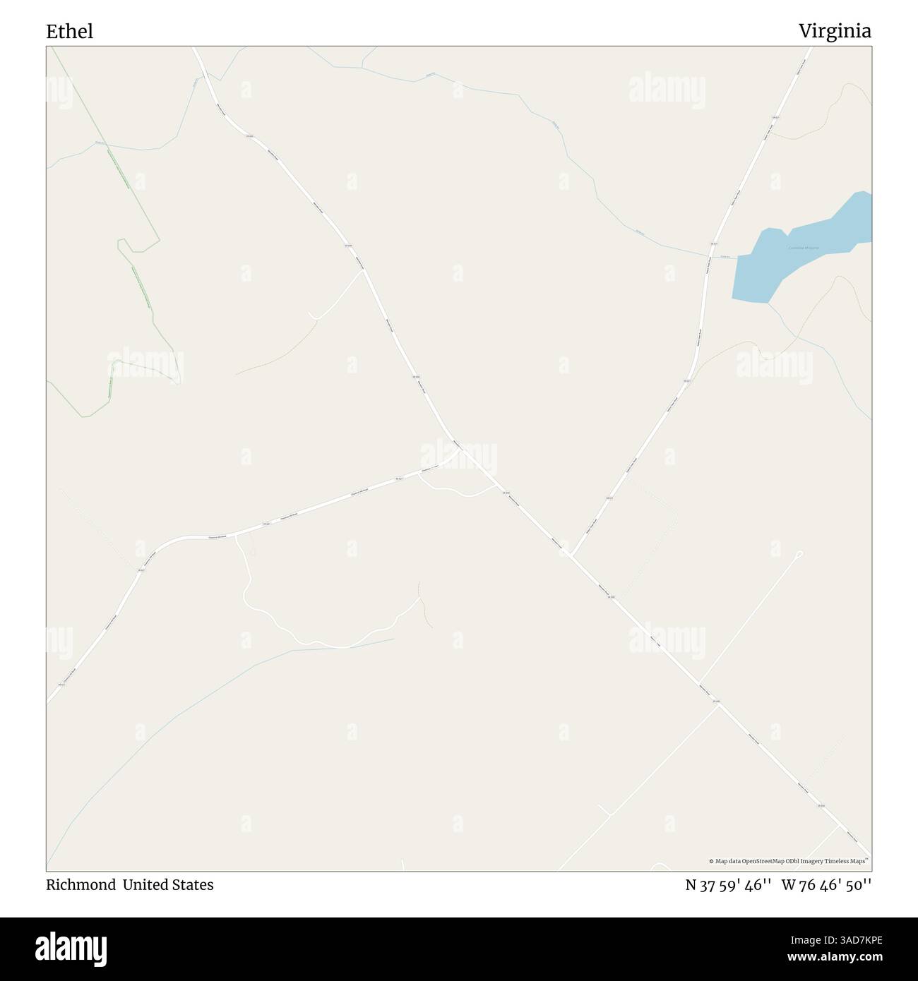 Ethel, Richmond, United States, Virginia, N 37 59' 46'', W 76 46' 50 ...