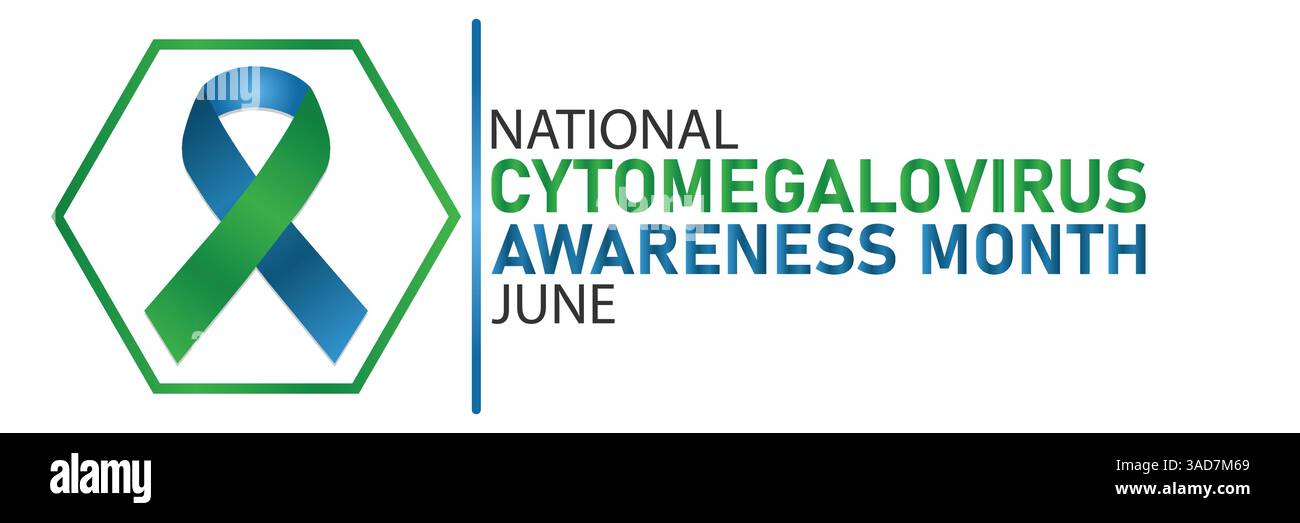 National Cytomegalovirus Awareness Month June – Green & Blue Ribbon ...
