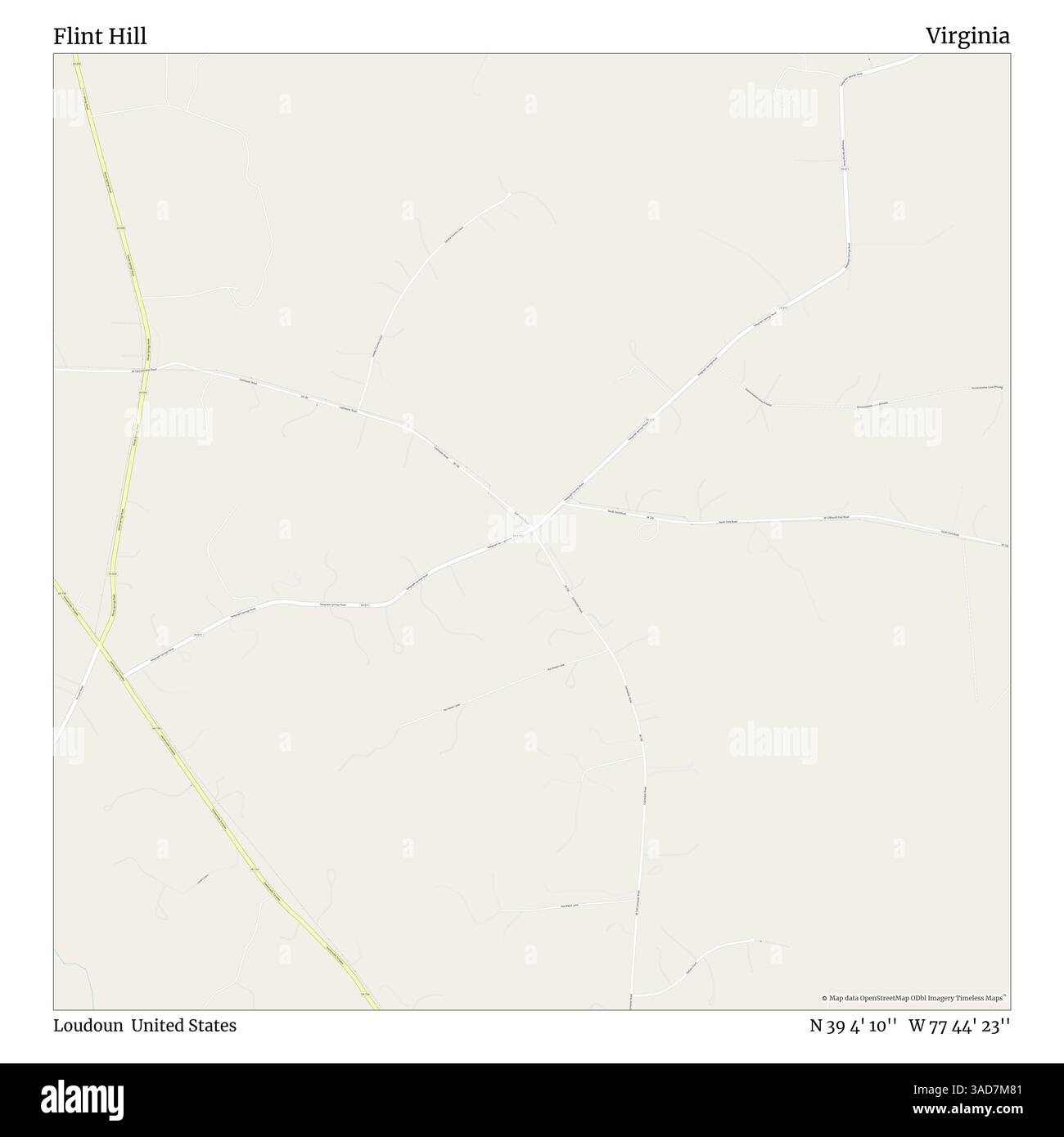Flint Hill, Loudoun, United States, Virginia, N 39 4' 10'', W 77 44' 23 ...